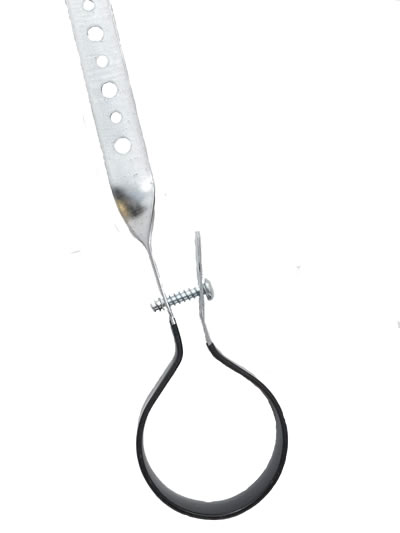 6'' Plastic Coated Pipe Strap Hanger - Wallington Plumbing and Heating ...